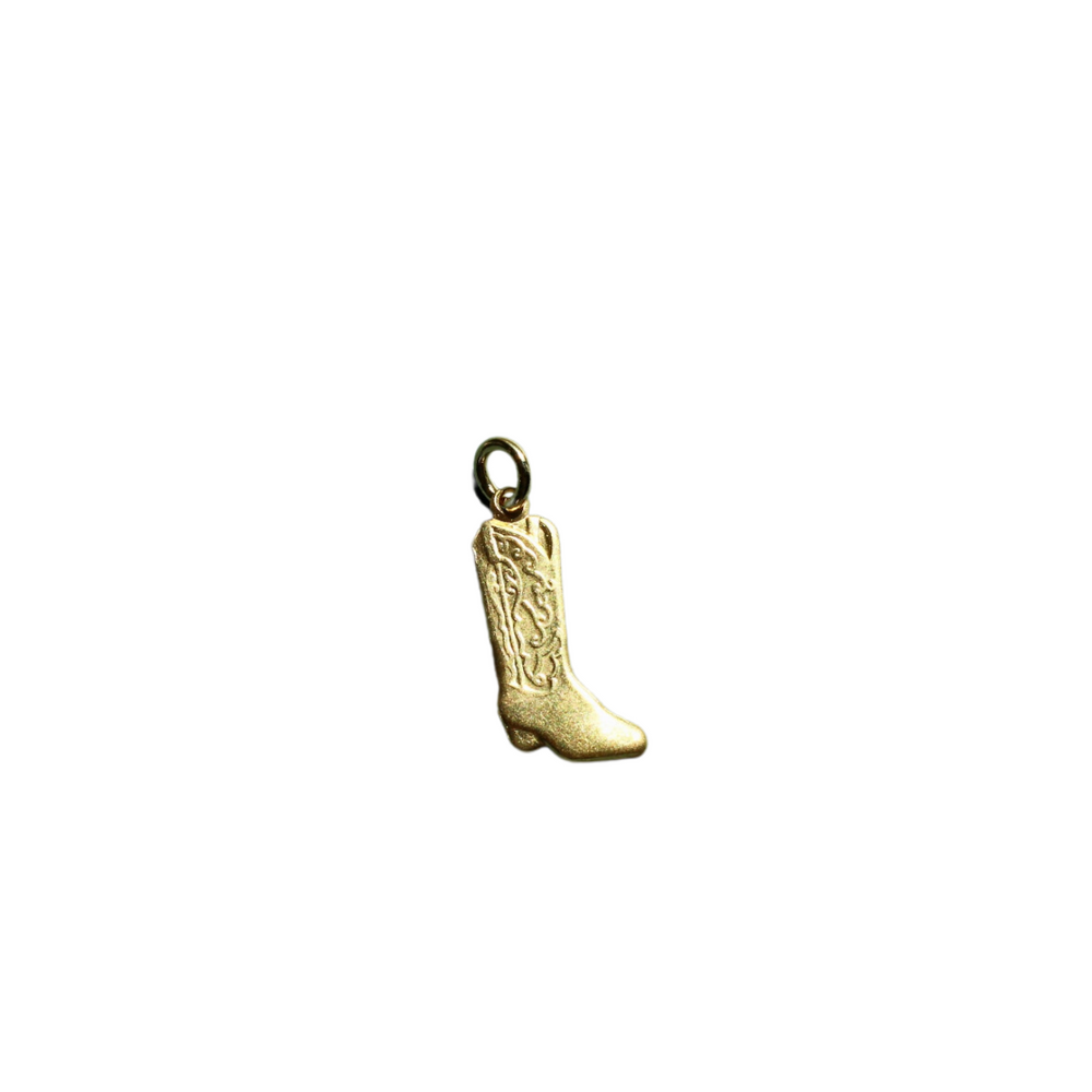 Gold Cowboy Boot Charm – Adorn by Alexandra Riley