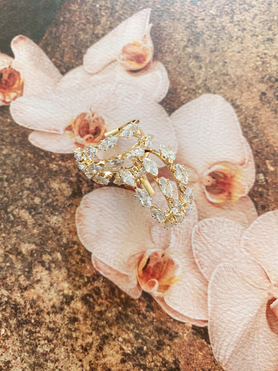 The Trinity Hoop – Adorn by Alexandra Riley